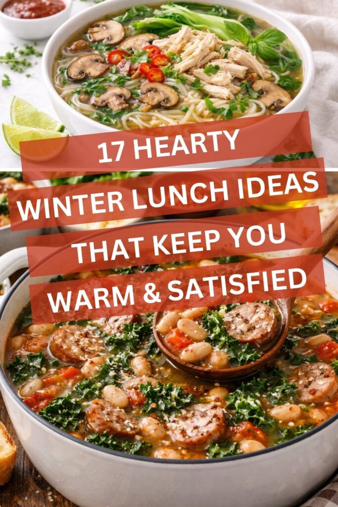 17 Hearty Winter Lunch Ideas to Warm Your Midday