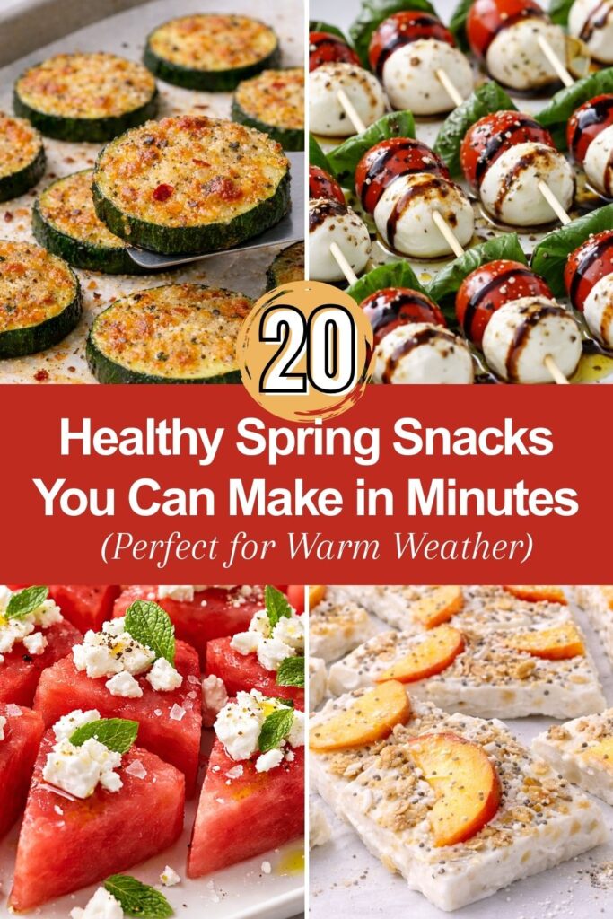 20 Easy Spring Snack Ideas for Quick and Delicious Munching